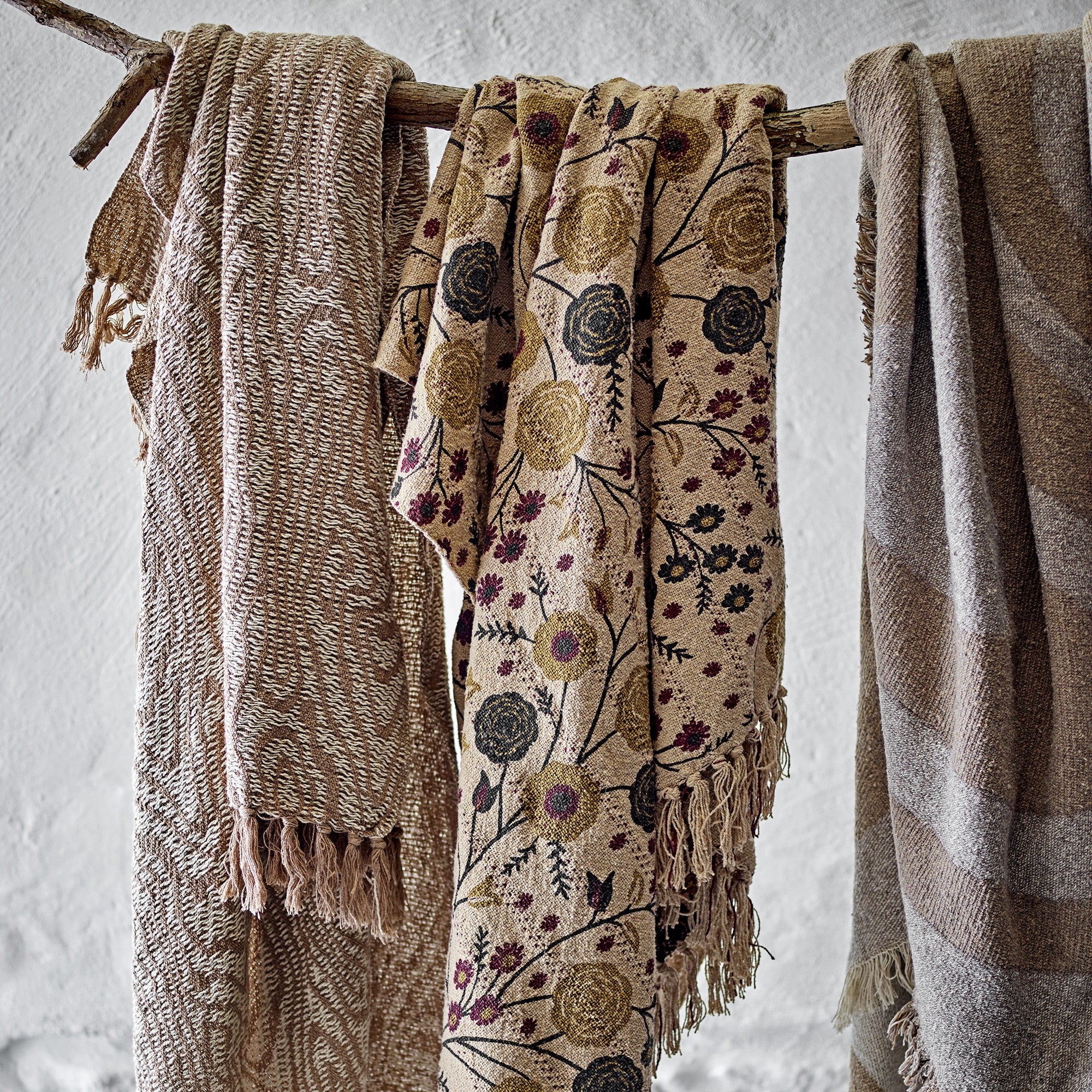 Okapi throw – Raindrops on Roses - St Albans