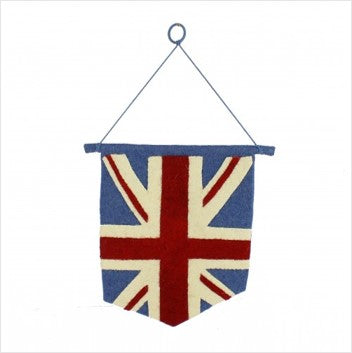 Union Jack wall pennant – Raindrops on Roses - St Albans