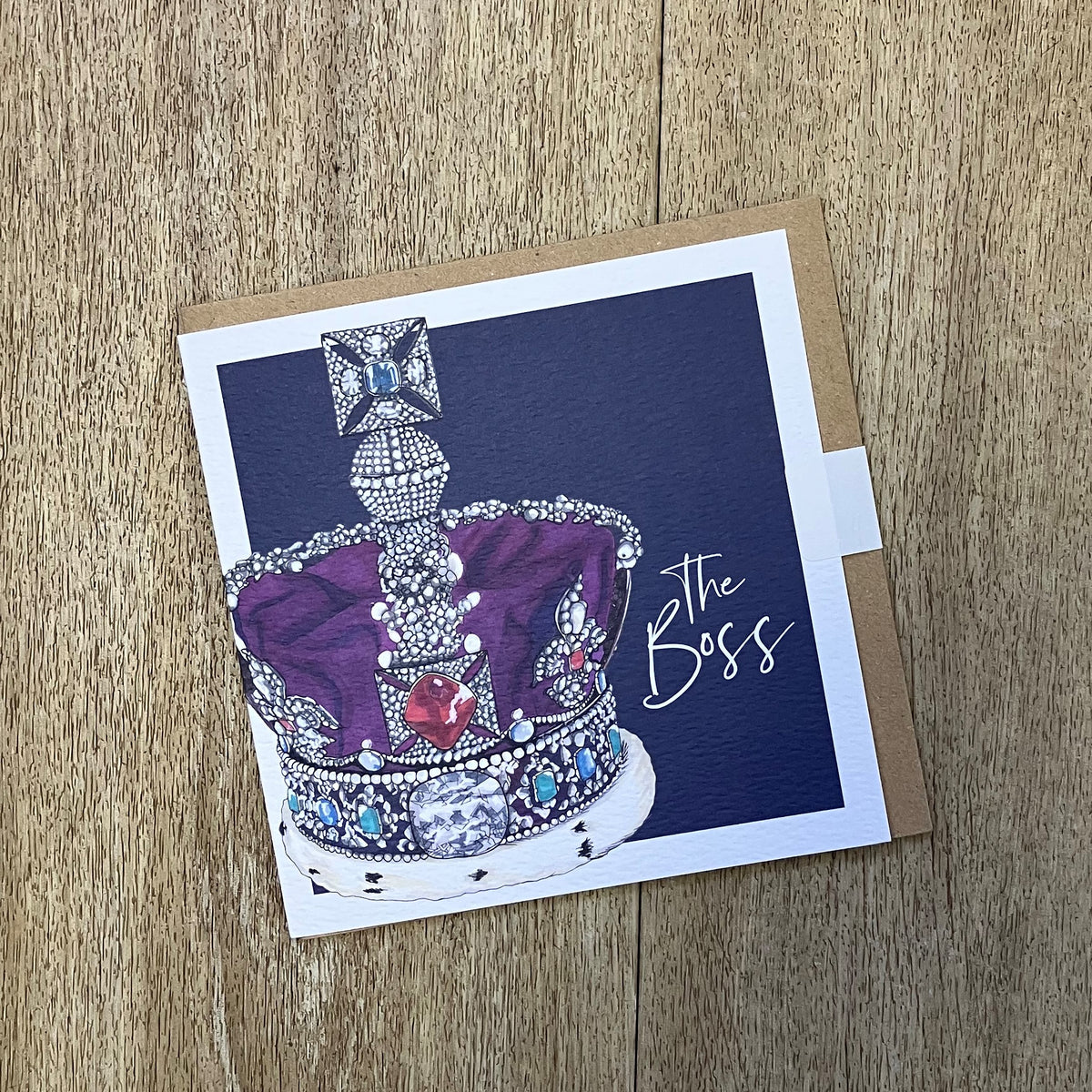 The Boss card – Raindrops on Roses - St Albans