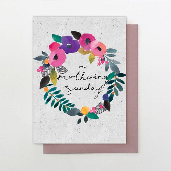 Mothering Sunday card – Raindrops on Roses - St Albans